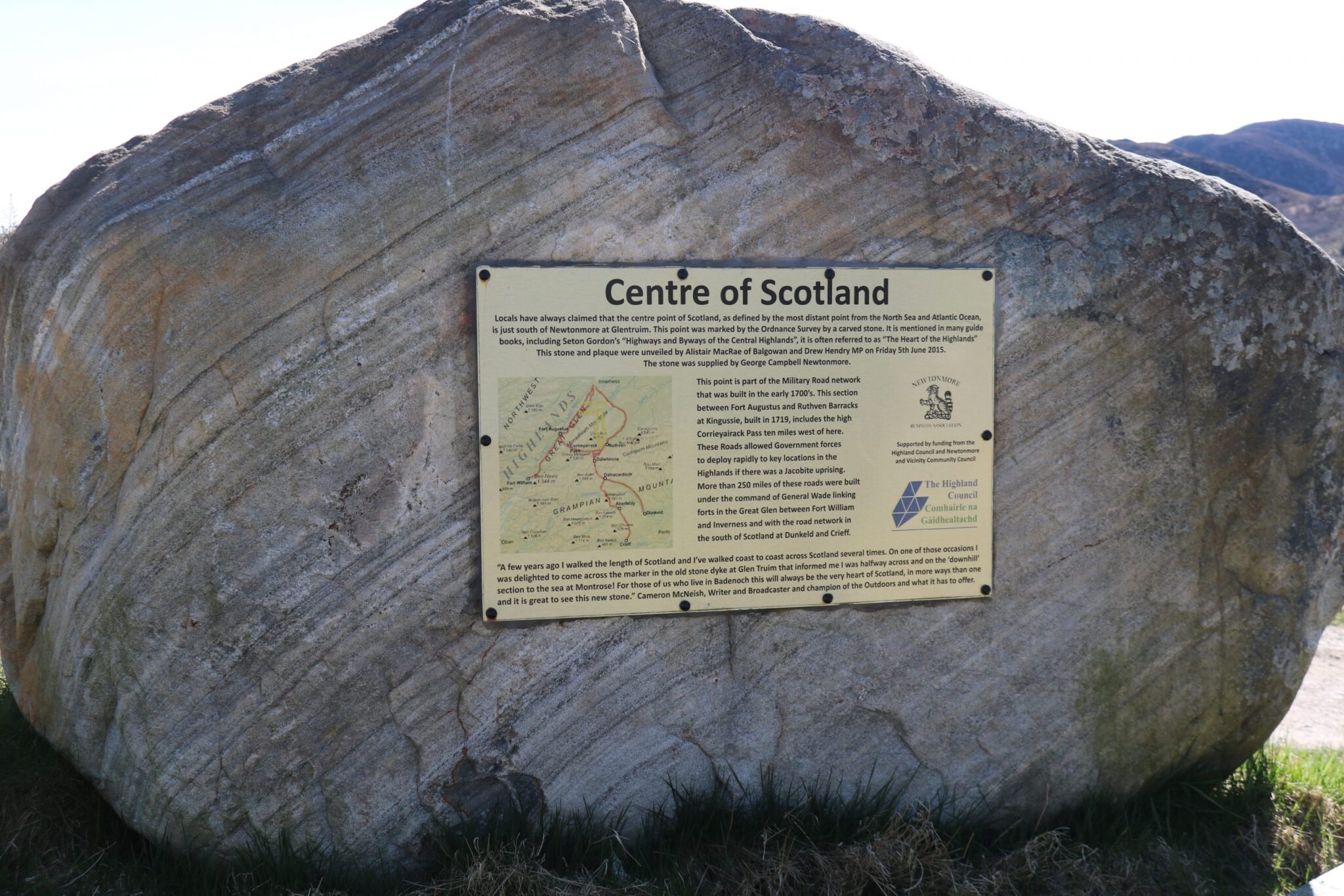 Centre of Scotland – Newtonmore